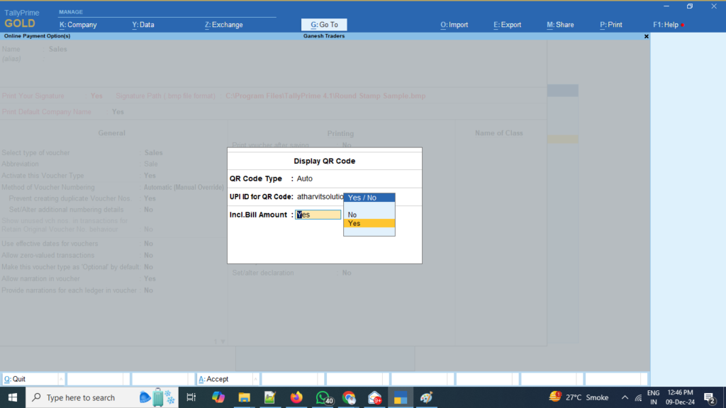 TDL for Custom Invoice Format for Products Selling Business
